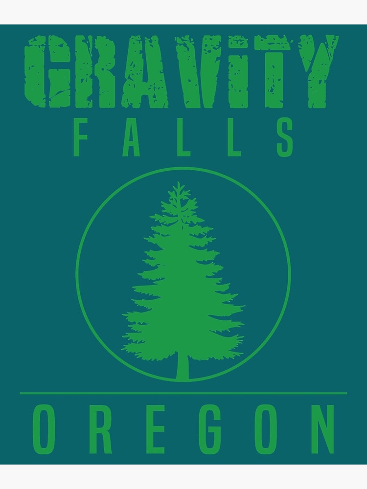 Gravity Falls Oregon Pine Premium Matte Vertical Poster sold by Greg ...