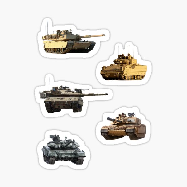 "Battle tank stickers" Sticker for Sale by Sithukyaw | Redbubble