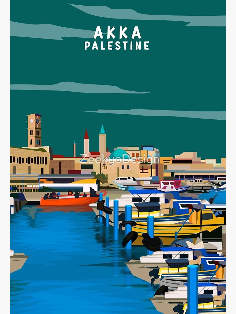 "Akka Palestine Home Design Art" Poster for Sale by ZeekyoDesign ...