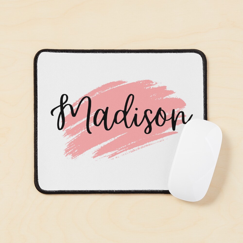 "Quote Cursive Madison Name" Sticker for Sale by mattsu | Redbubble