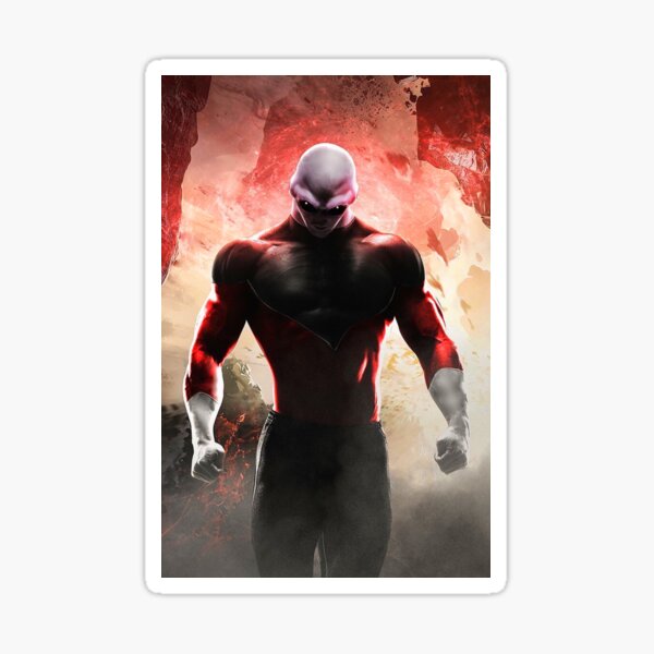 "Realistic Jiren" Sticker for Sale by DrWolfstark | Redbubble