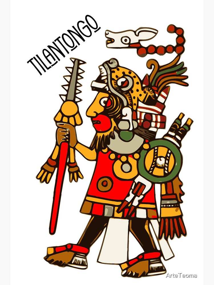 "Tilantongo, Lord of the Mixtecs (with Name)" Art Board Print for Sale ...