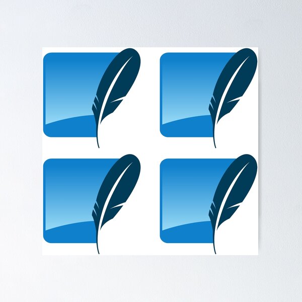 "Sqlite logo" Poster for Sale by Mr Shy | Redbubble