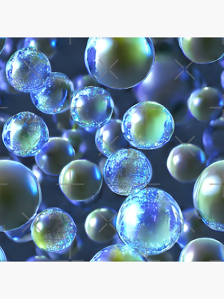 "CRYSTAL SPHERES 3D Digital Painting - Inspired by Art Glass Marbles ...