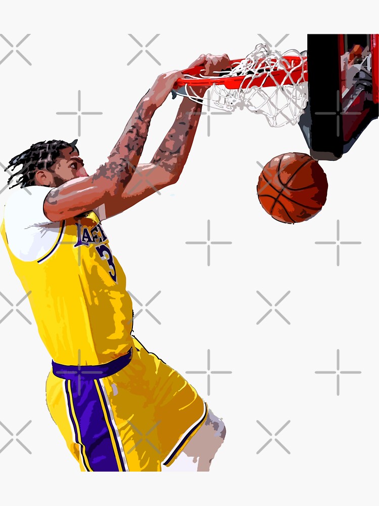 "Anthony Davis" Sticker by raffrasta | Redbubble