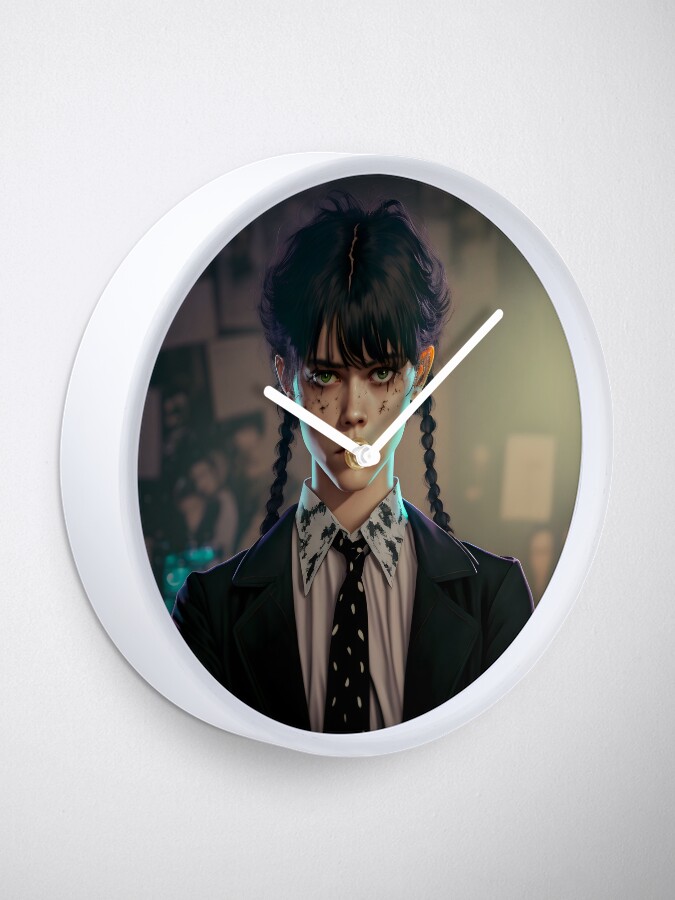 "Wednesday Addams, Ai-Generated Art, Netflix, Netflix Fun Art, Addams ...