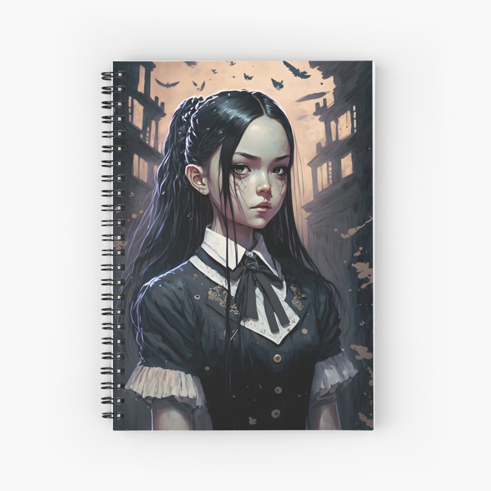 "Wednesday Addams, Ai-Generated Art, Netflix, Netflix Fun Art, Addams ...