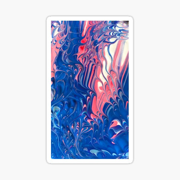 "Cotton Candy Melt" Sticker for Sale by maggiegurley | Redbubble
