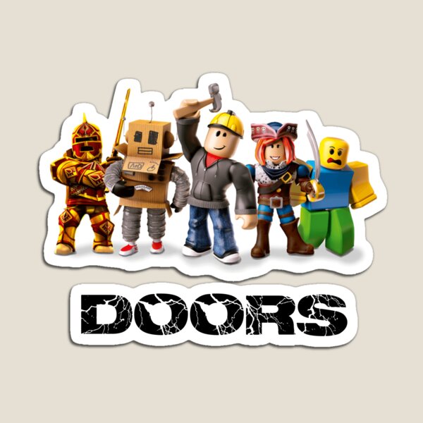 "ROBLOX Doors" Magnet for Sale by khalid2001 | Redbubble