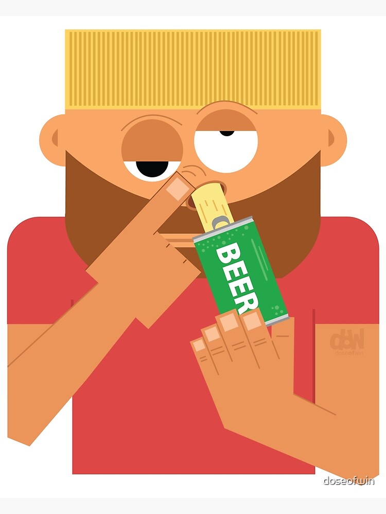 "Snorting Beer I love Beer Meme Funny Man Cave Stuff Bar Drinking Brew ...