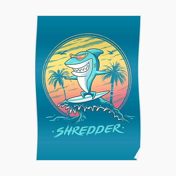 "Shredder" Poster by vincenttrinidad | Redbubble