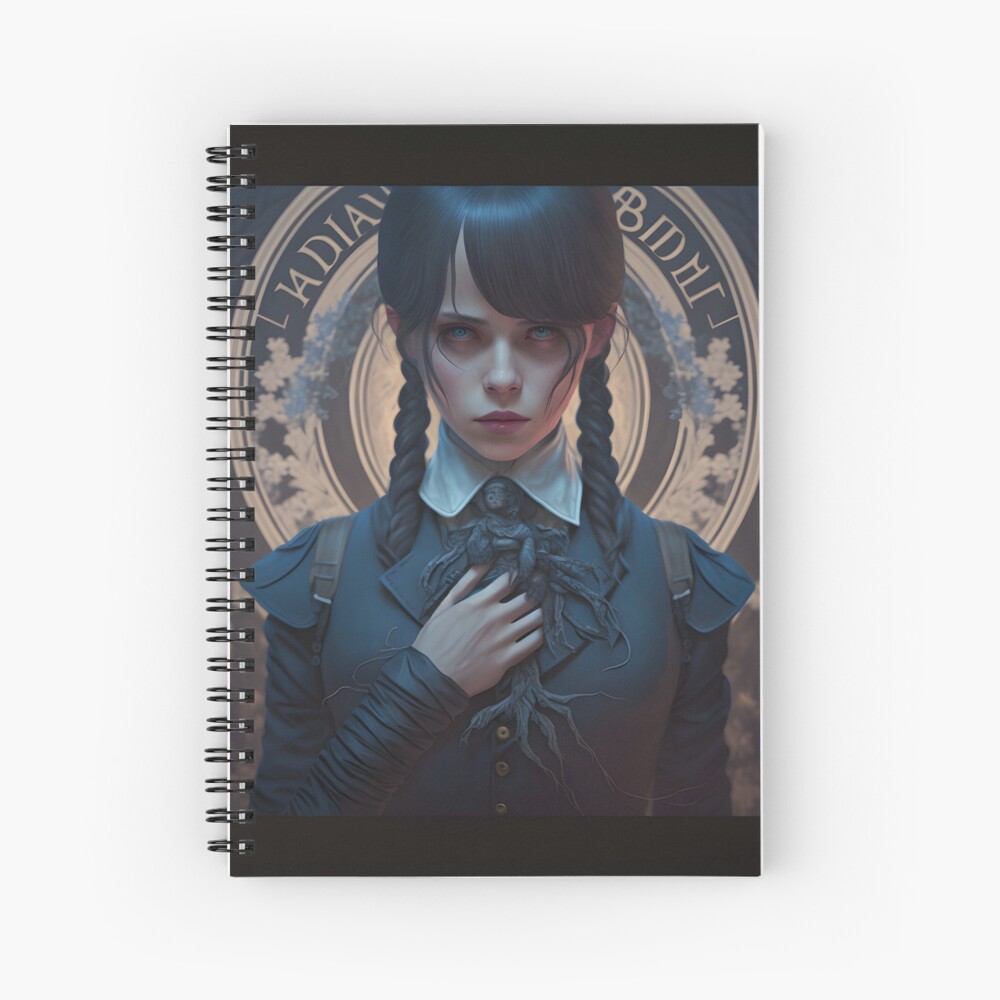 "Wednesday Addams, Ai-Generated Art, Netflix, Netflix Fun Art, Addams ...