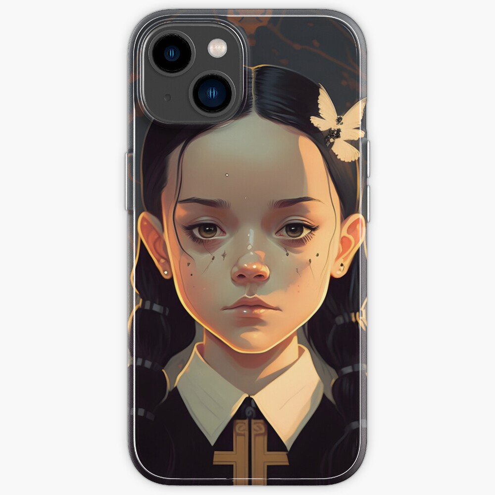 "Wednesday Addams, Ai-Generated Art, Netflix, Netflix Fun Art, Addams ...