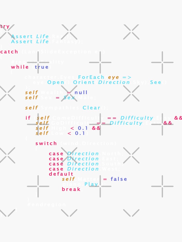 "Is This The Real Life Coding" Sticker for Sale by Svoncek | Redbubble