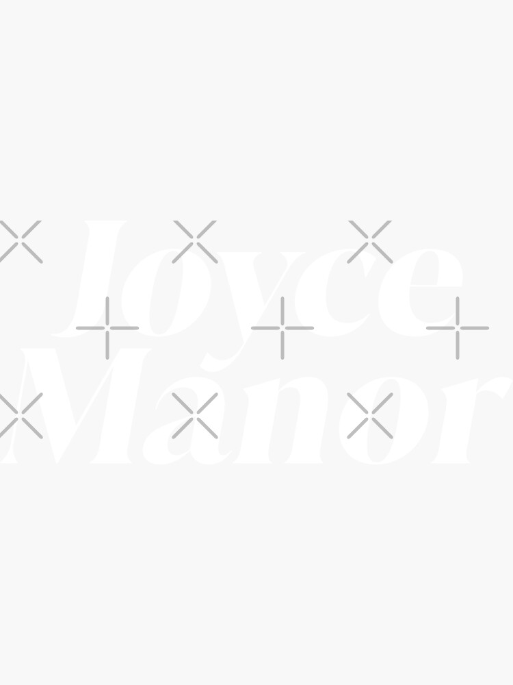 "Joyce Manor Merch Joyce Manor Logo" Sticker for Sale by Iliany9b ...