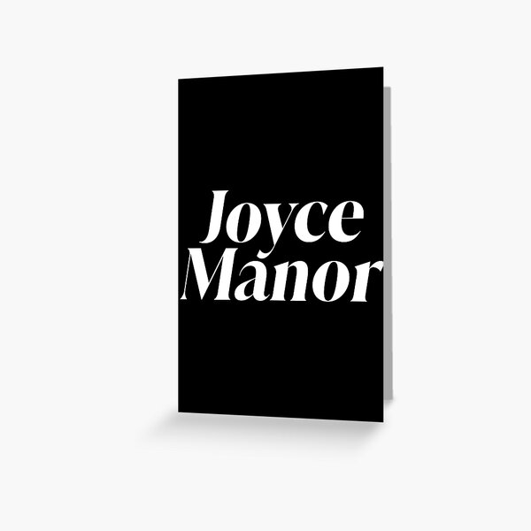 "Joyce Manor Merch Joyce Manor Logo" Greeting Card for Sale by Iliany9b ...