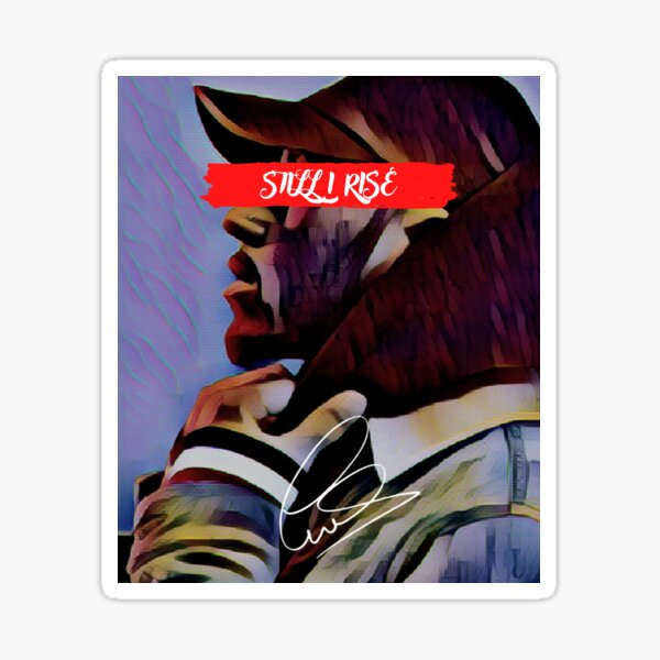 "Still I rise Lewis Hamilton modern design" Sticker for Sale by ...