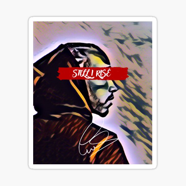"Still I rise Lewis Hamilton fanart" Sticker for Sale by F1MemesAT ...