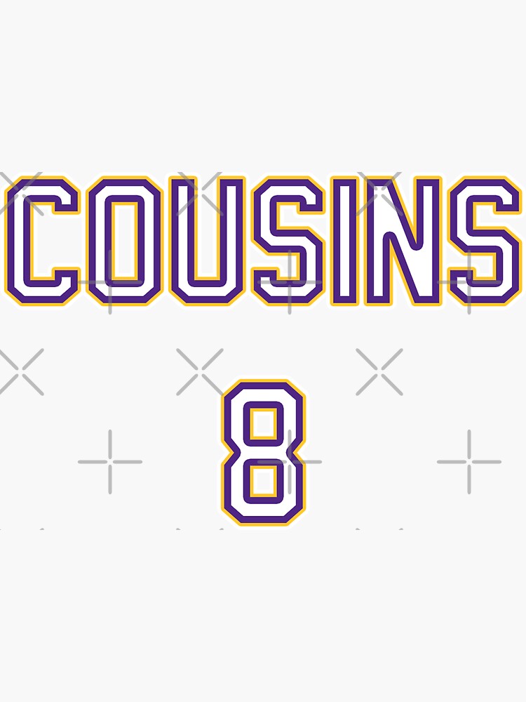 "Kirk Cousins" Sticker for Sale by iburroughs97 | Redbubble