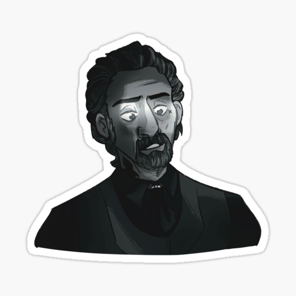 "Izzy (Addams Family)" Sticker for Sale by thegloriousvoid | Redbubble