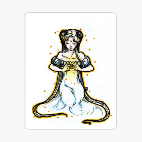 "Princess Serenity Graphic " Sticker for Sale by miyukiyudes | Redbubble