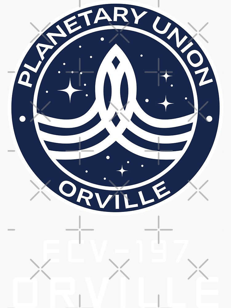 "The Orville - Planetary Union Logo - Number" Sticker for Sale by ...