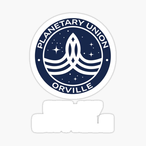 "The Orville - Planetary Union Logo - Number" Sticker for Sale by ...