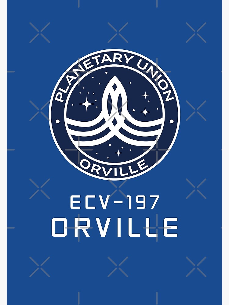 "The Orville - Planetary Union Logo - Number" Poster by createdezign ...