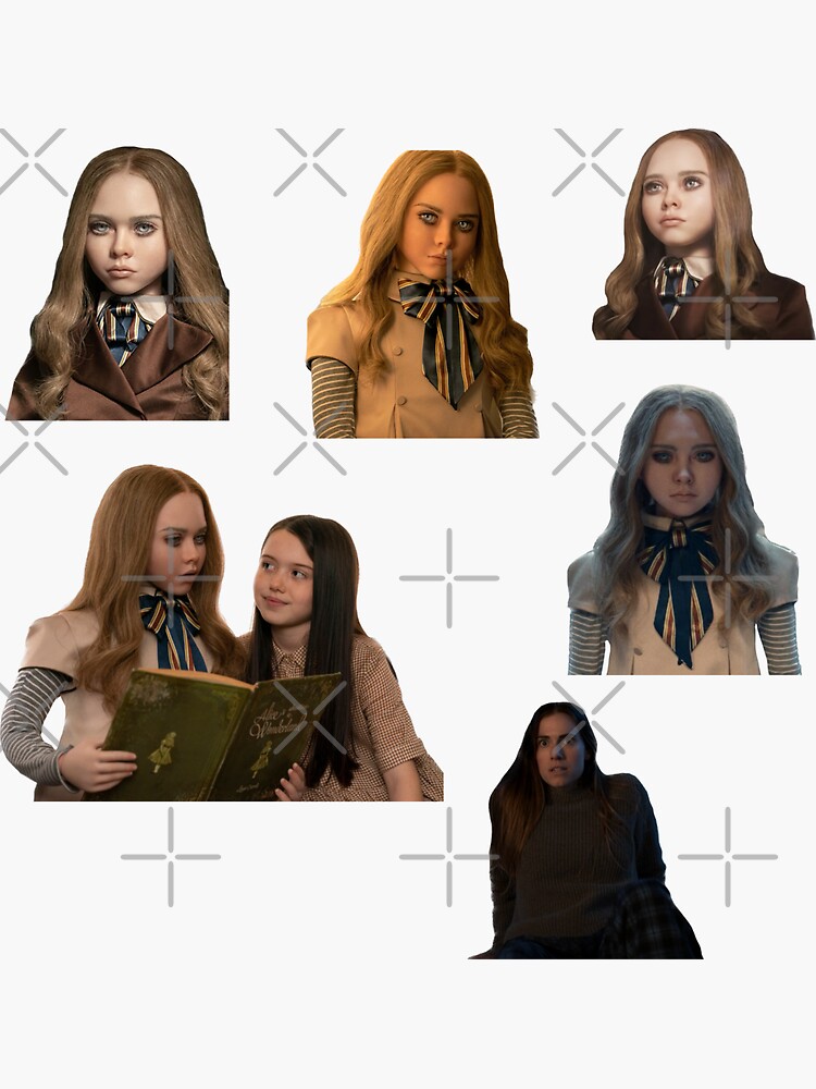 "M3GAN Sticker Pack!" Sticker for Sale by baitisgreat | Redbubble