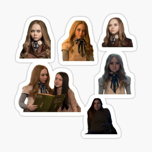 "M3GAN Sticker Pack!" Sticker for Sale by baitisgreat | Redbubble