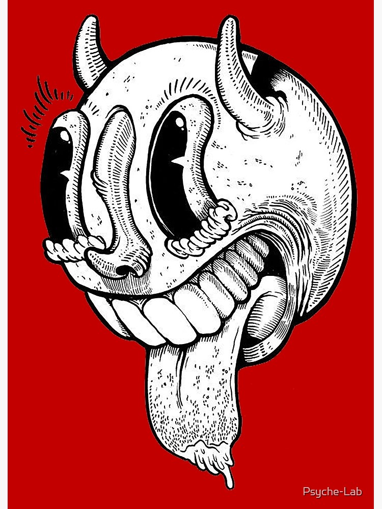 Lámina fotográfica «Freaky Demon - ghostemane x dibujos animados» de ...