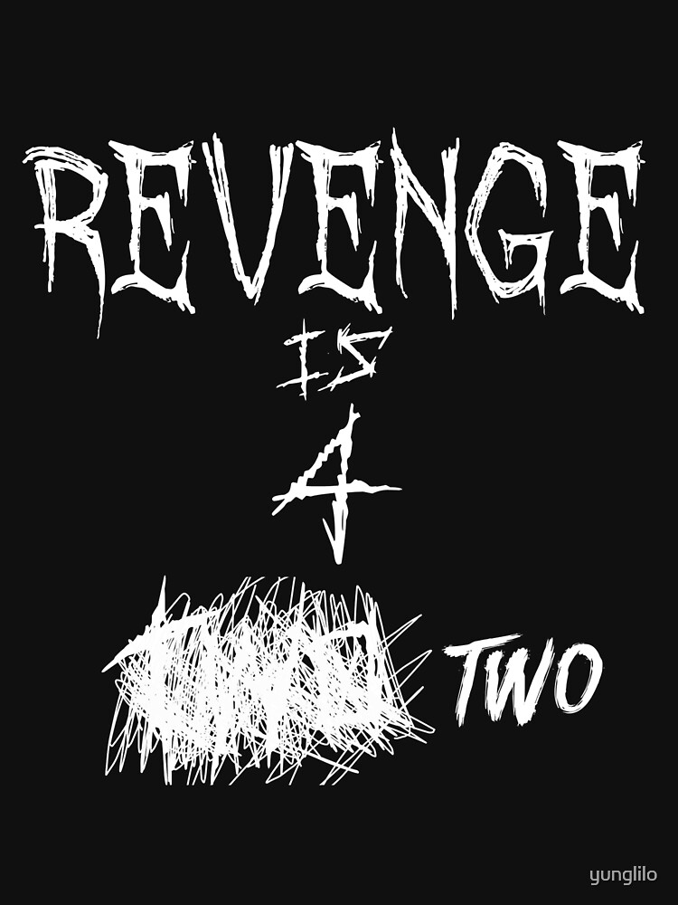 "Revenge is 4 two" Lightweight Hoodie for Sale by yunglilo | Redbubble