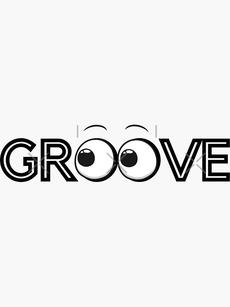 "Groove" Sticker for Sale by shabarooo | Redbubble
