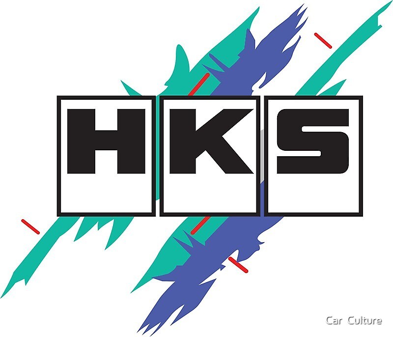 "Vintage HKS logo" by Car Culture | Redbubble