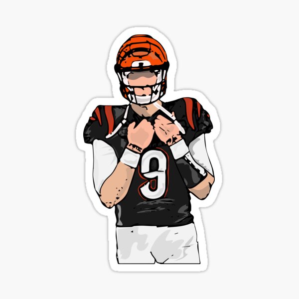 "joe burrow 2023" Sticker for Sale by novaola22 | Redbubble