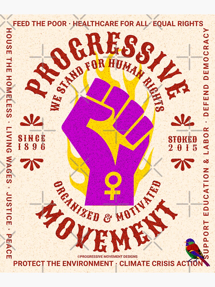 "PMD00227 Progressive Movement Designs vintage feminist protest fist ...