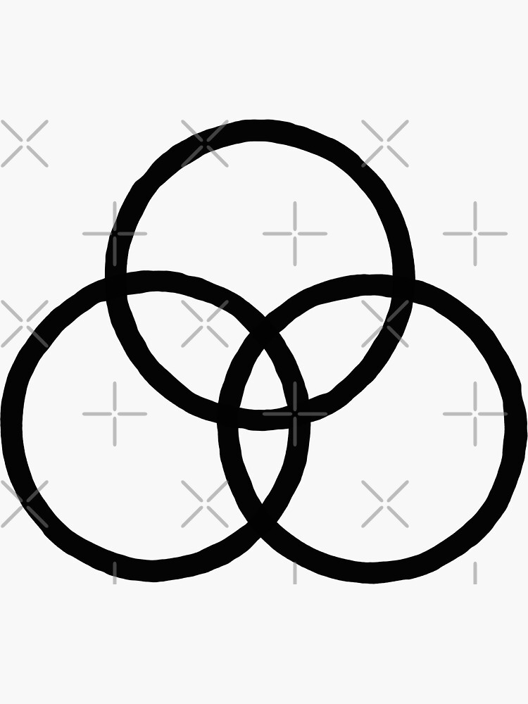 "Bonzo Drums Symbol" Sticker for Sale by blueversion | Redbubble