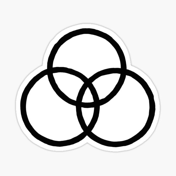 "Bonzo Drums Symbol" Sticker for Sale by blueversion | Redbubble