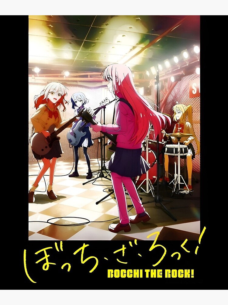 "Bocchi The Rock Art Board Print " Poster for Sale by cuthberteugene ...