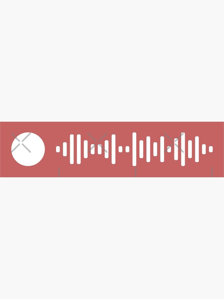 "Rises The Moon by Liana Flores | spotify scan code" Sticker for Sale ...