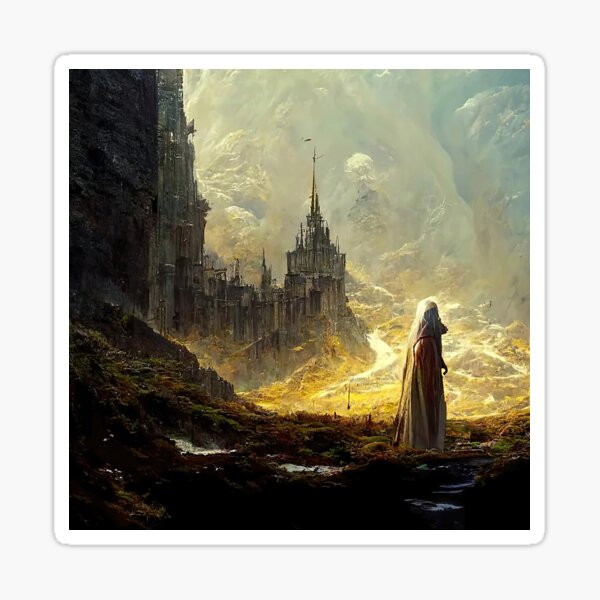 "Doriath" Sticker for Sale by SikstiNain | Redbubble