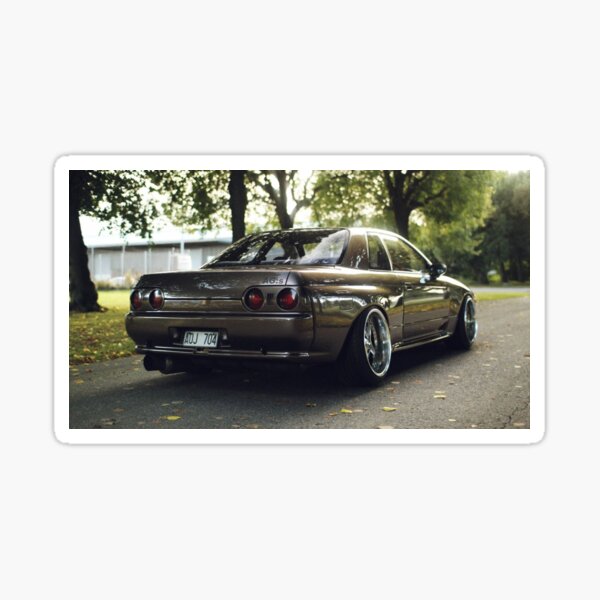 "Nissan gtr r32" Sticker for Sale by Car-Aesthetics | Redbubble