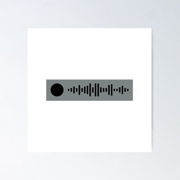 "Golden Hour by JVKE | spotify scan code" Poster for Sale by sisters ...