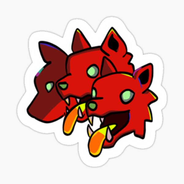 "Cerberus " Sticker for Sale by Jaggutts222 | Redbubble