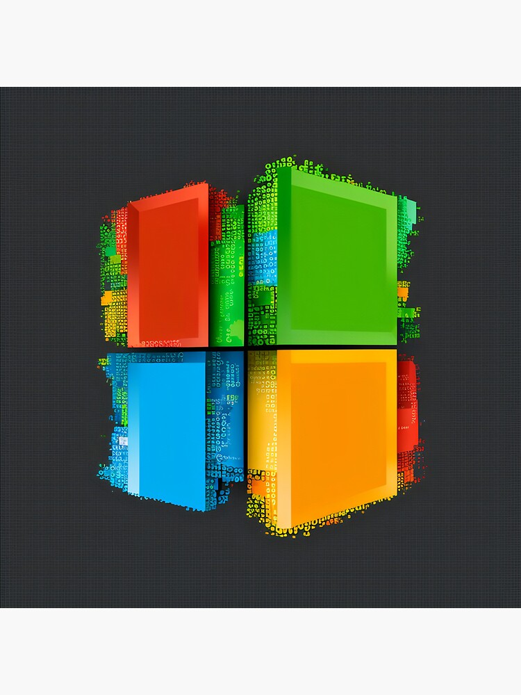 "microsoft azure logo AI art work" Sticker for Sale by developerfriday ...