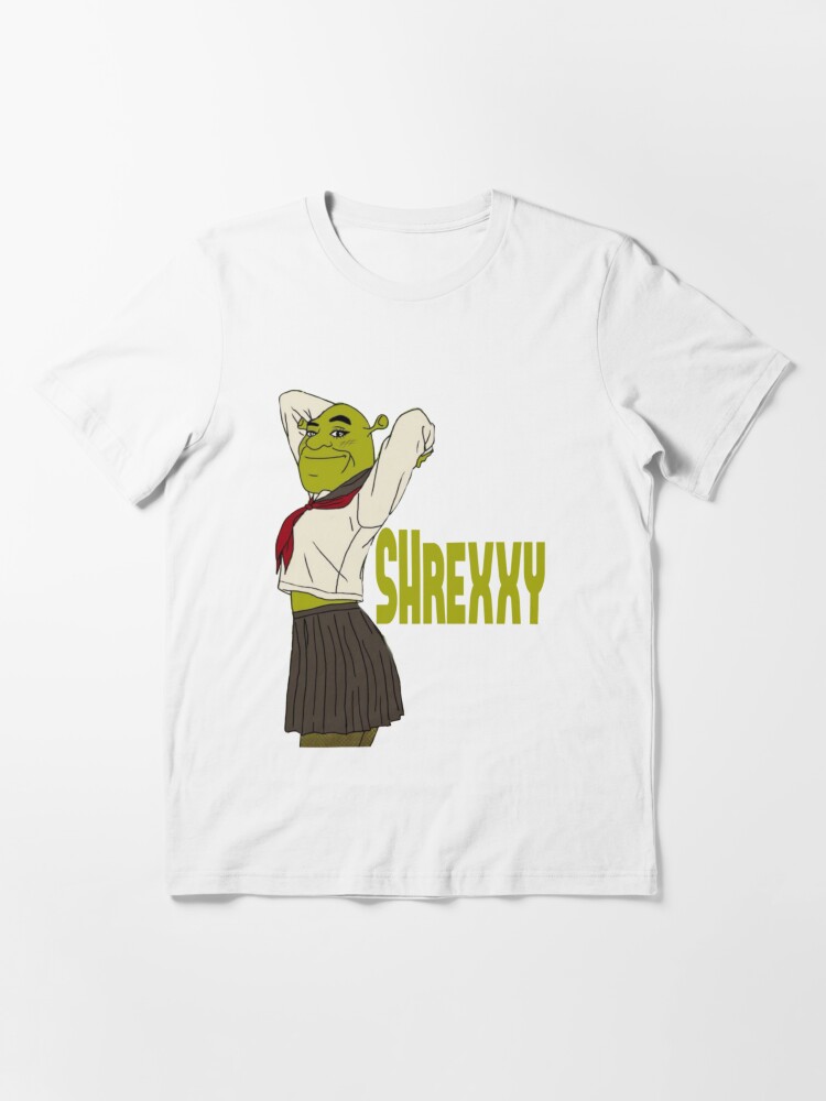 "Shrexy Sherk meme" T-shirt for Sale by Bellamymoniface | Redbubble ...