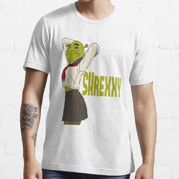 "Shrexy Sherk meme" T-shirt for Sale by Bellamymoniface | Redbubble ...