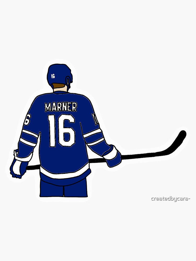 "Mitchell Marner Maple Leafs Outline" Sticker for Sale by createdbycara ...