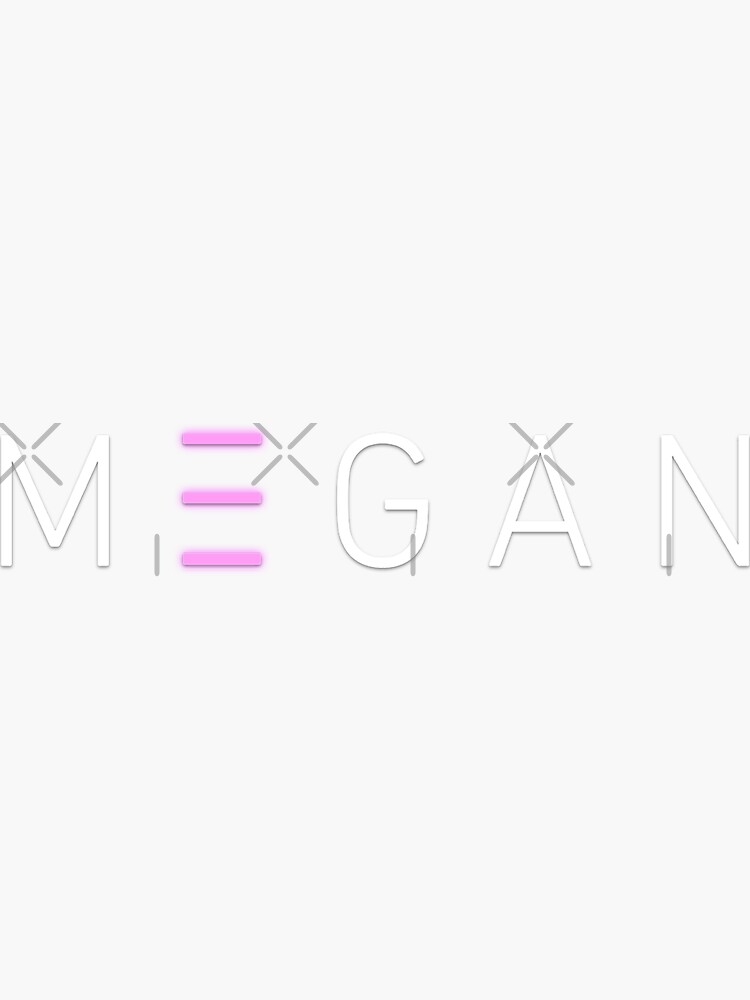 "M3gan" Sticker for Sale by Paul-Richarson | Redbubble