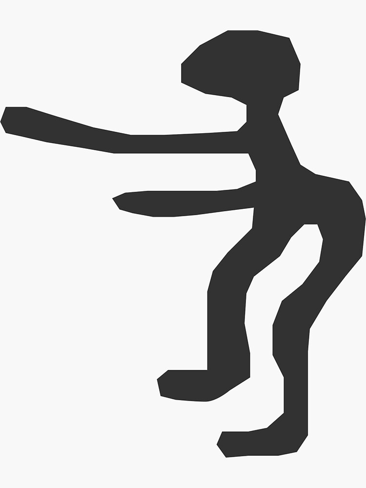"Groove Battle Dancing Guy" Sticker for Sale by JesusOfRa-e | Redbubble